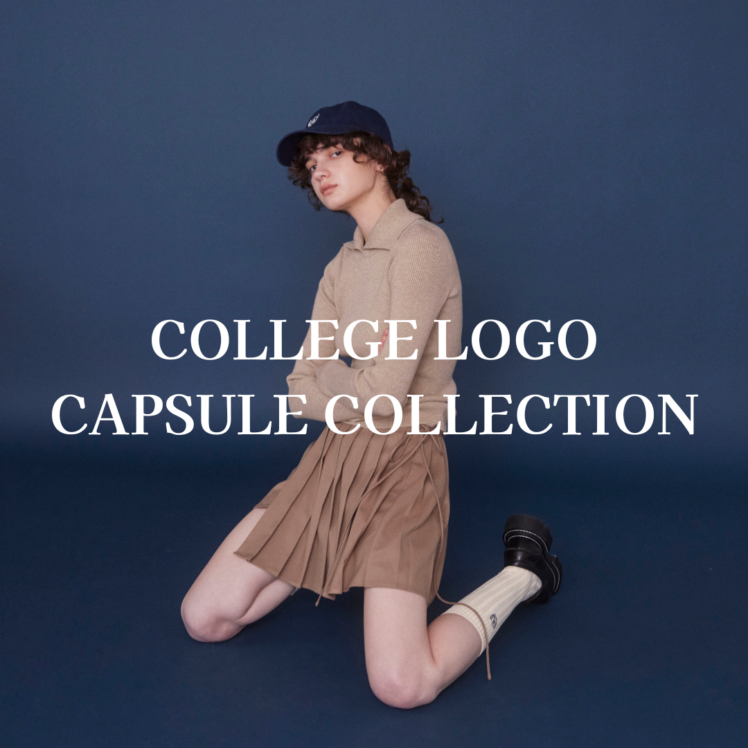 【COLLEGE LOGO CAPSULE COLLECTION】